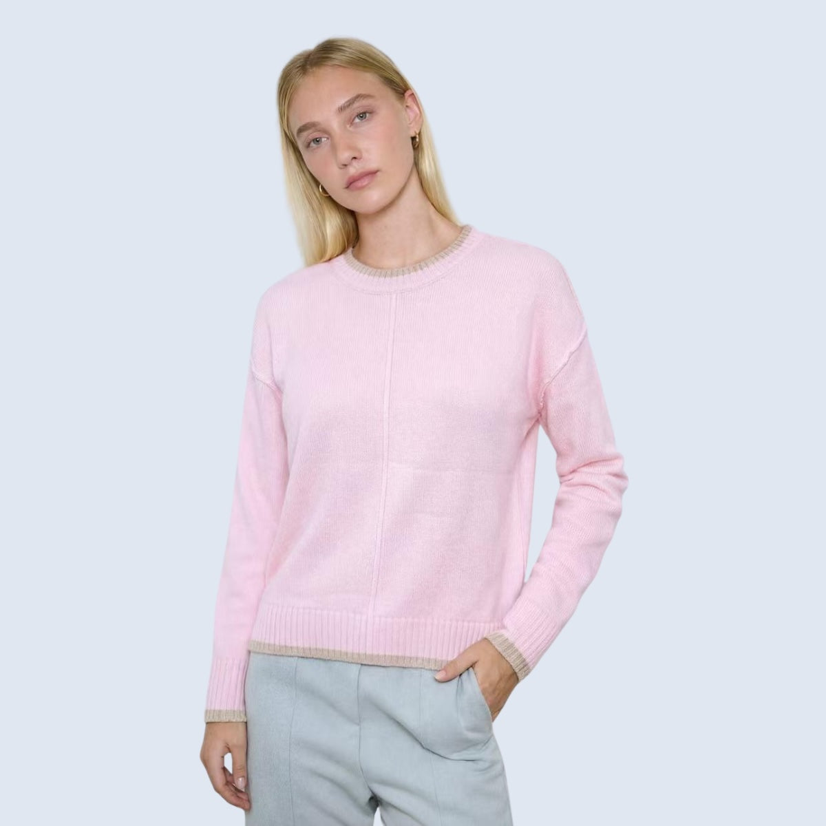 Little Lies Lola Pink Knit Jumper – LUNAMAY
